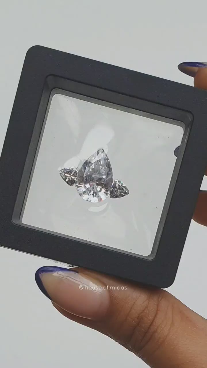 GRACE CRUSHED ICE CUT RING – House of Midas